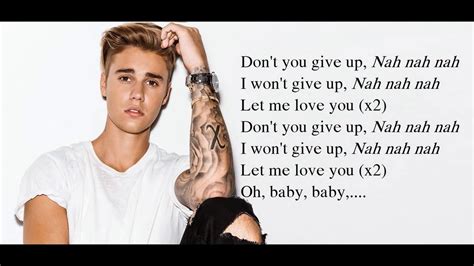 DJ Snake Let Me Love You Lyrics Ft Justin Bieber YouTube
