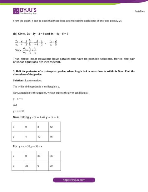 ncert solutions for class 10 maths exercise 3 2 chapter 3 linear equations in two variables