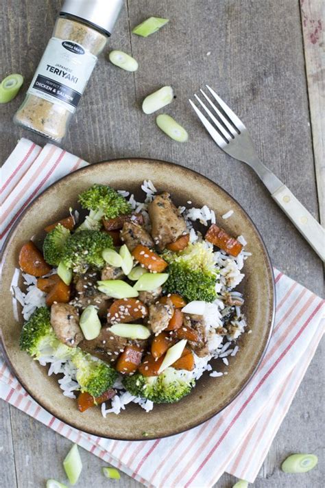 Kip Teriyaki Met Rijst Brenda Kookt