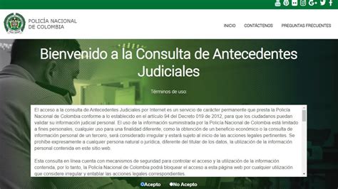 COMO DESCARGAR EL CERTIFICADO DE ANTECEDENTES JUDICIALES DE LA POLICÍA