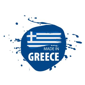 Illustration Of The Greek Flag On A White Backdrop In Vector Format