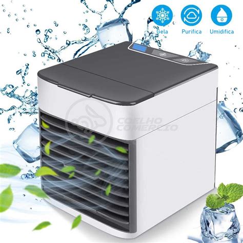 Mini Ar Condicionado Portátil Arctic Air Cooler Umidificador