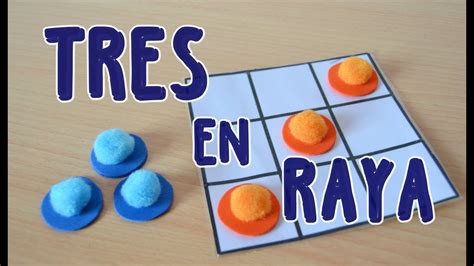 TRES EN RAYA PARA NIÑOS Recurso didáctico infantil YouTube