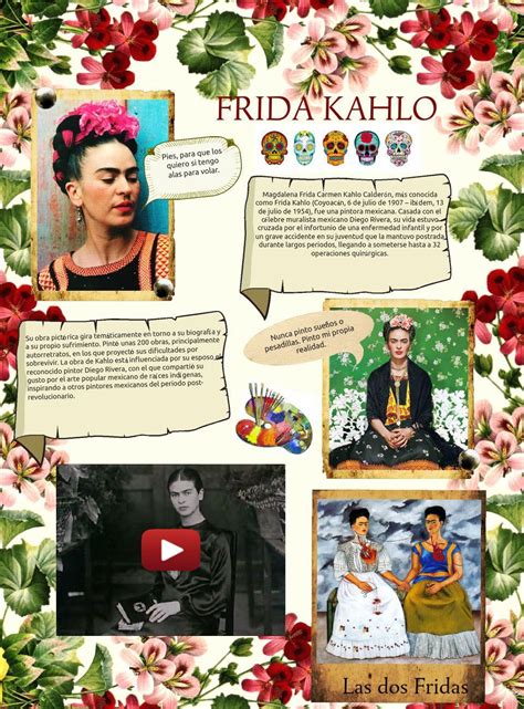 Biografía De Frida Kahlo Aquifrases Biografía de frida kahlo Frida