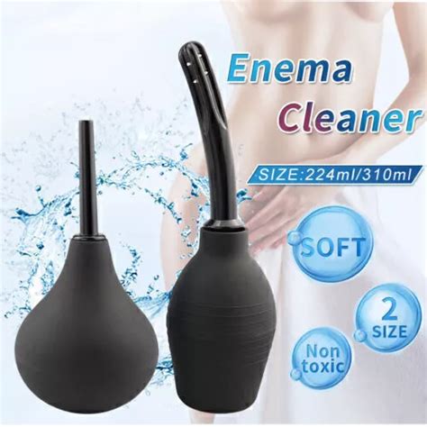 POIRE À LAVEMENT Anal rectal anale Vaginale silicone Medical PVC
