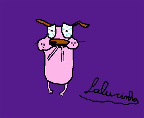 Coragem O Cao Covarde Desenho De Lalurinha Gartic