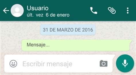 Cómo ver en WhatsApp la última conexión