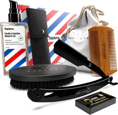 Kit Barbe Homme Sapiens Coffret Barbe Avec Huile Barbe Ml