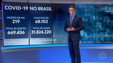 Brasil registra 219 mortes por Covid em 24 horas média móvel está em