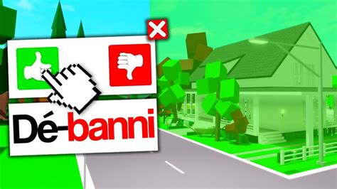 COMMENT ÊTRE DÉ BANNI DES MAISONS SUR BROOKHAVEN ROBLOX YouTube