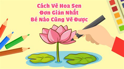 Vẽ lá sen đơn giản Hướng dẫn cách vẽ lá sen đẹp như mơ Vườn Bưởi