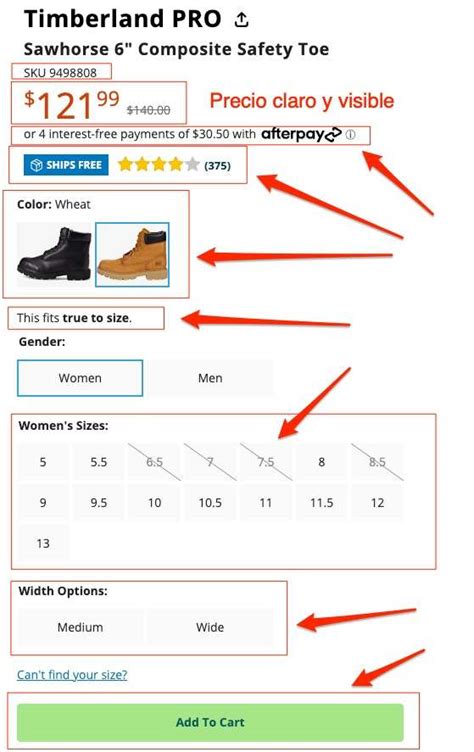 C Mo Crear La Ficha De Producto Perfecta Para Calzado Y Moda