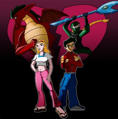 Lovers Or Rivals By Sprinterz On Deviantart American Dragon Animated Disney Characters