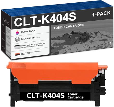 Amazon CLT K404S K404S 404S Black Toner Cartridge 1 Pack