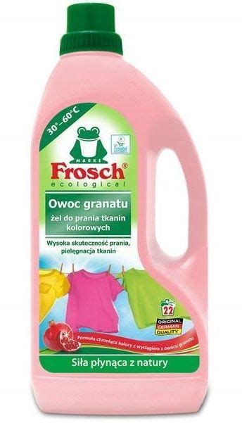 Frosch Owoc granatu Żel do prania tkanin 1500 ml ERLI pl