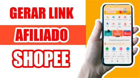 Como Gerar Link De Afiliado Shopee No Celular Passo A Passo Youtube