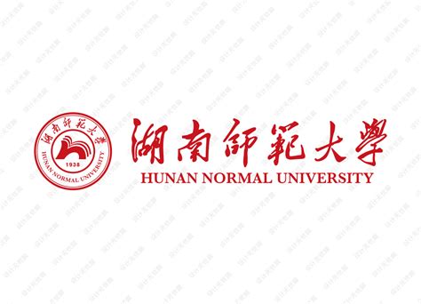 湖南师范大学校徽logo矢量标志素材 设计无忧网