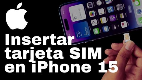 C Mo Insertar La Tarjeta Sim En Iphone Youtube