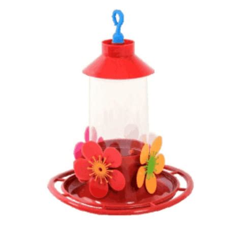 Bebedouro Beija Flor Luxo Chapéu Poleiro 250ml Jelplast