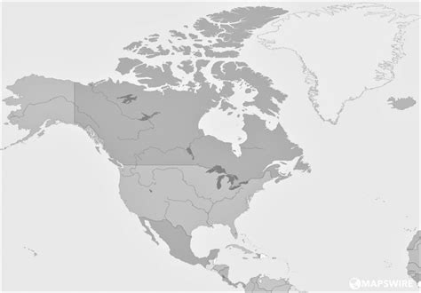 temerario revisión pasar por alto mapa fisico de america del norte mudo