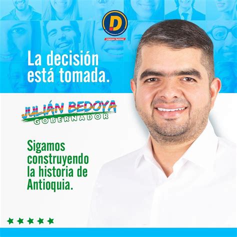 JULIÁN BEDOYA ESTA VEZ TAMPOCO ESCATIMARÁ ESFUERZOS CON GRAN