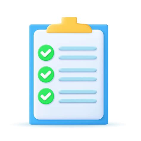 Premium Vector Clipboard And Check Marks