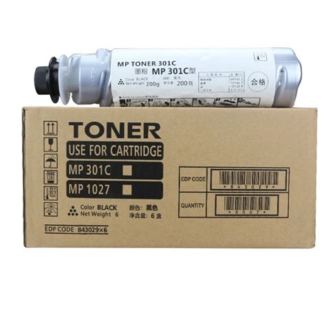 Ricoh Aficio MP 301SPF Black Toner Cartridge Compatible CTP