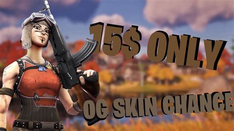Fortnite Random Account Og And Rare Skins Renegade Raider Ghoul