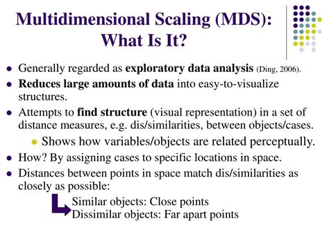 Ppt Multidimensional Scaling Mds Powerpoint Presentation Id