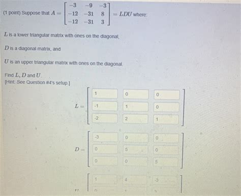 solved 1 point suppose that a 3 12 12 9 31 31 37