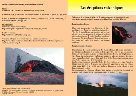 Les éruptions Volcaniques By Eric Reiter Issuu