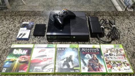 Xbox Super Slim Gb Modelo Jogos Originais M Dia