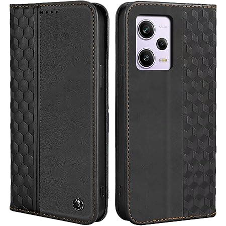 Xiaomi Poco X5 5G Redmi Note 12 5G Hülle Magnet Leder Kartenfach