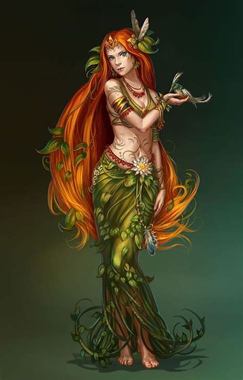 Dryad By Paveltomashevskiy On Deviantart Fantasy Art Women Beautiful
