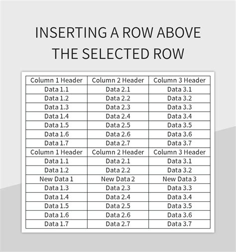 Free Selected Row Templates For Google Sheets And Microsoft Excel