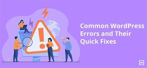 Common Wordpress Errors And Their Quick Fixes