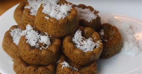 Cara Membuat Kue Apem Gula Merah
