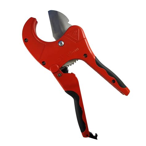 Pvc Pipe Ratchet Cutter Ratcheting One Hand Multi Position Easy Clean