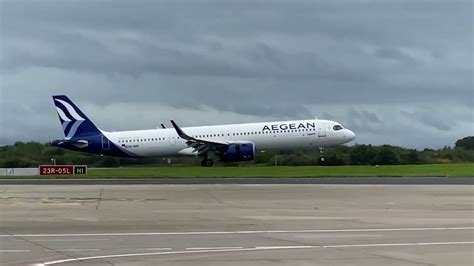 Aegean Airlines Airbus A321 271NX SX NAA YouTube