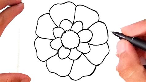 Como Se Desenha Uma Flor