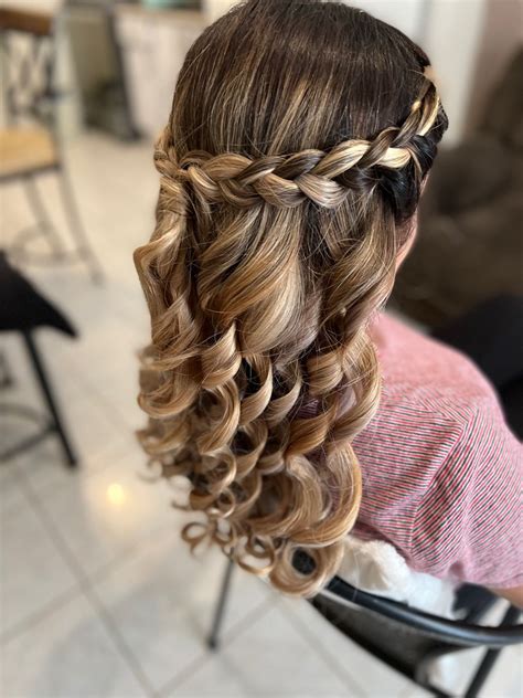 Peinado Suelto En Trenza Con Ondas Peinados Con Ondas Y Trenza