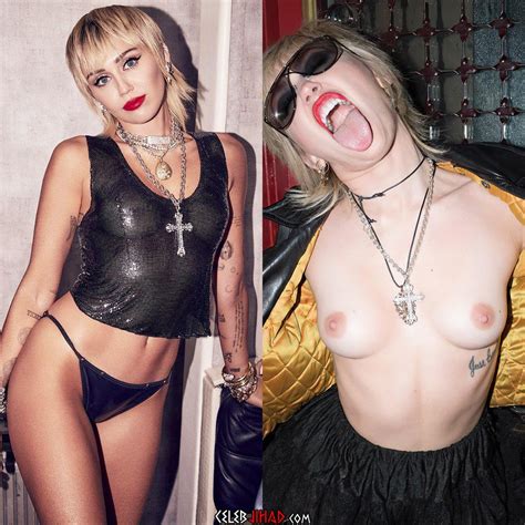 Miley Cyrus Poses Naked To Defile The Xmas Season Onlyfans Nudes