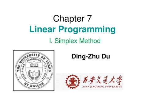 chapter 7linear programming word文档在线阅读与下载 无忧文档