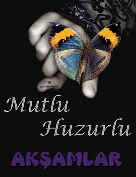 Mutlu Huzurlu Akşamlar Dilek Mektubu