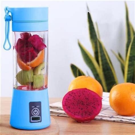 Mini Liquidificador Portátil Usb Juice Cap Take Shake 6 Lâminas