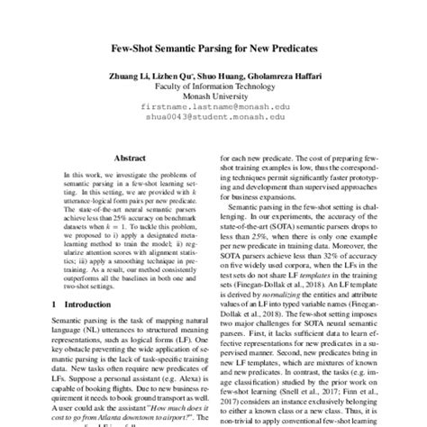 few shot semantic parsing for new predicates acl anthology