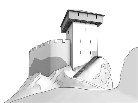 Bildebene Ch Illustrationen Und Visualisierungen Burg Arch Ologie