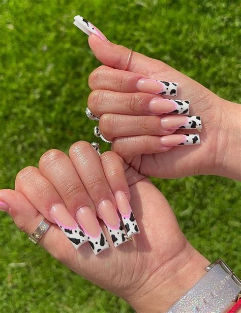Easy Cow Print Nails Ankarastyle
