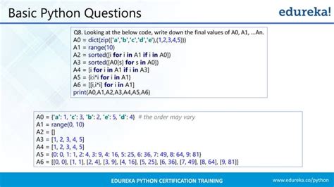python interview questions and answers 2019 edureka