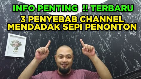INFO PENTING UNTUK YOUTUBER PEMULA Youtuberpemula YouTube